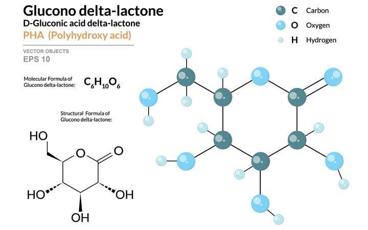 Gluconolactone: Axit nhẹ nhàng mà mọi loại da đều cần ngay ...